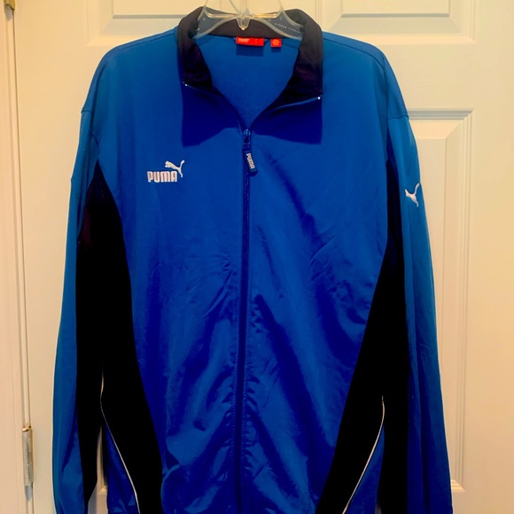 Puma | Jackets & Coats | Puma Royal Blue Lightweight Jacket | Poshmark